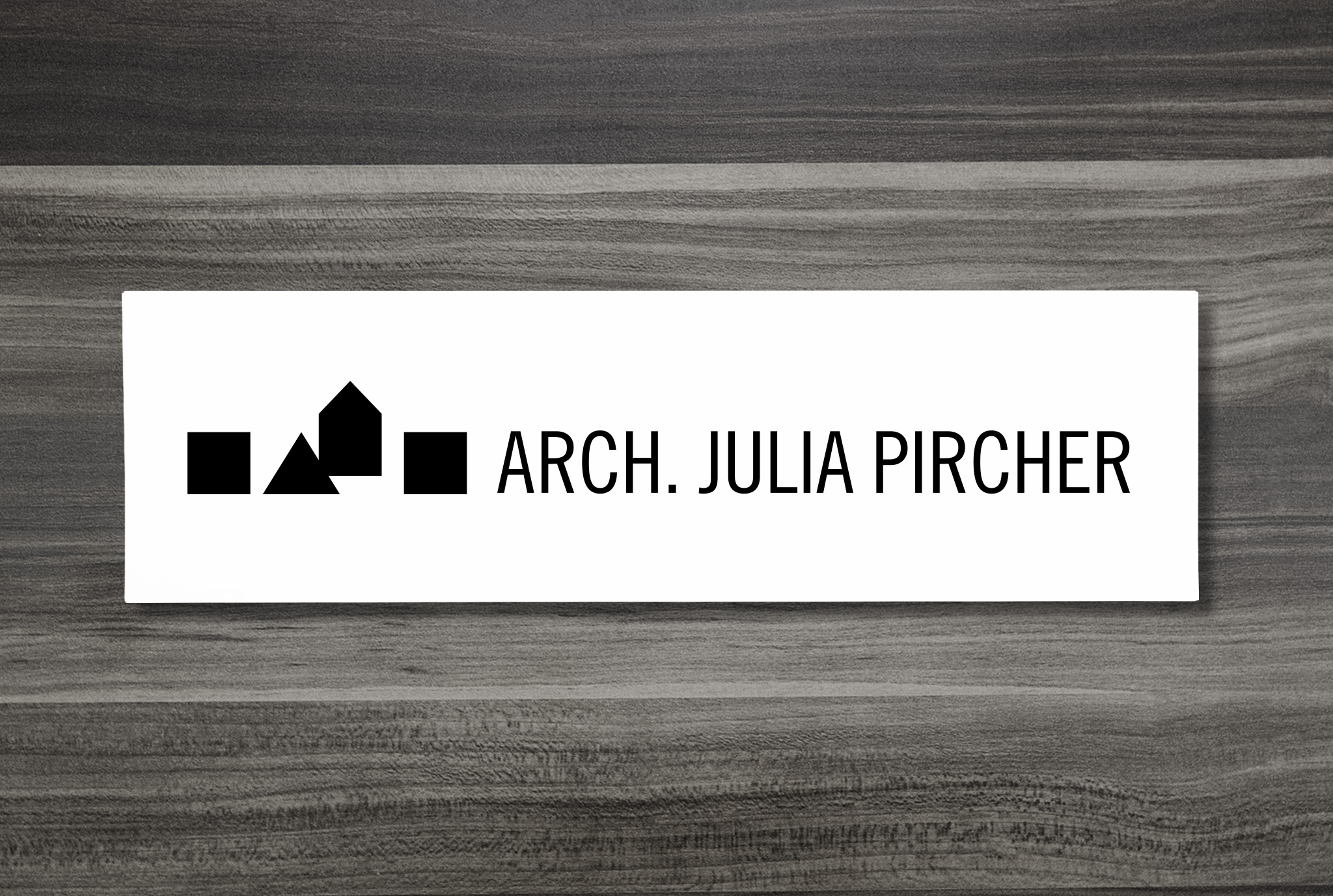 Minimal Logo Design for an Architecture Firm - anjapircher.com