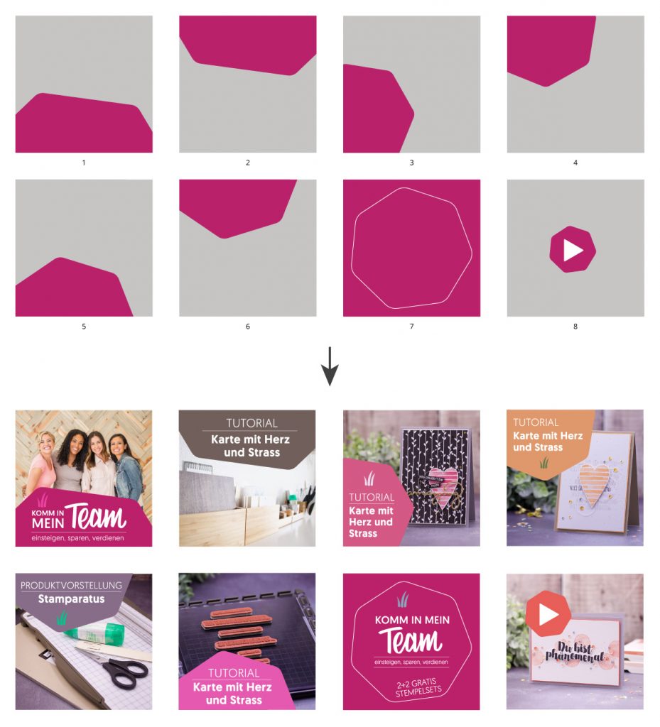 A Stampin’ Up! Demonstrator Logo Case Study - anjapircher.com